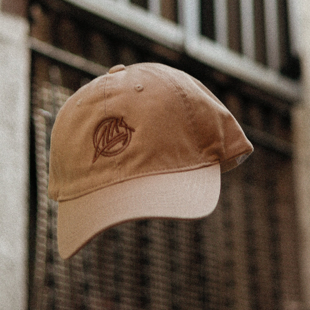 ALAK Original Logo Soft Cap Sand – Always Like A Kid